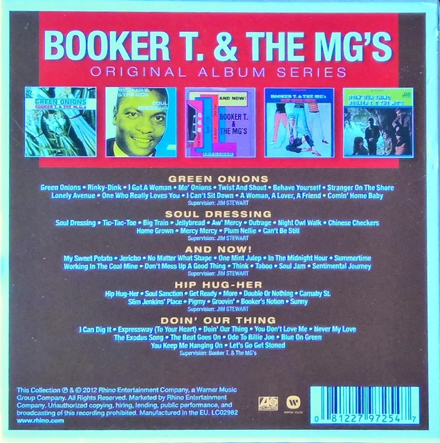 ORIGINAL ALBUM SERIES by Booker T. & the MG's (CD, 2012) £7.95 ...