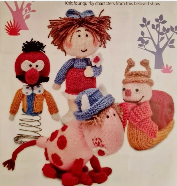 MAGIC ROUNDABOUT TOY Knitting Pattern EUR 2,77 - PicClick FR