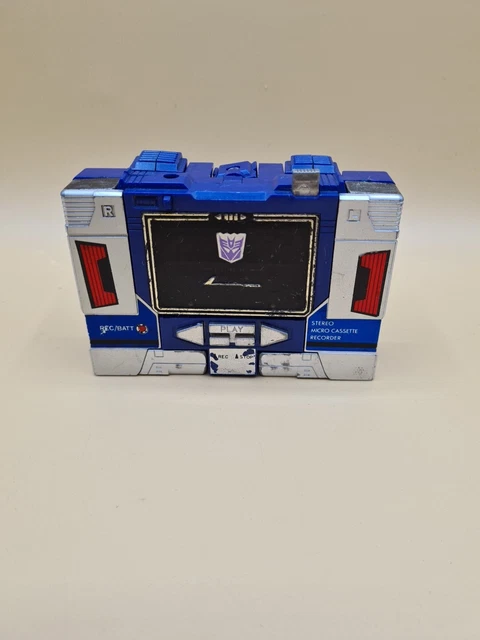 TRANSFORMERS G1 SOUNDWAVE original cassette Player Hasbro 1985 A21 £39. ...