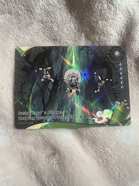 NARUTO KAYOU ENGLISH Series 2 Card - Bushy Brow’s Jealousy - NRSA02-R ...