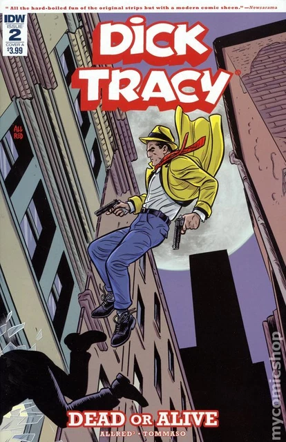 DICK TRACY DEAD or Alive #2A Allred comme neuf dans sa boîte 2018 image ...