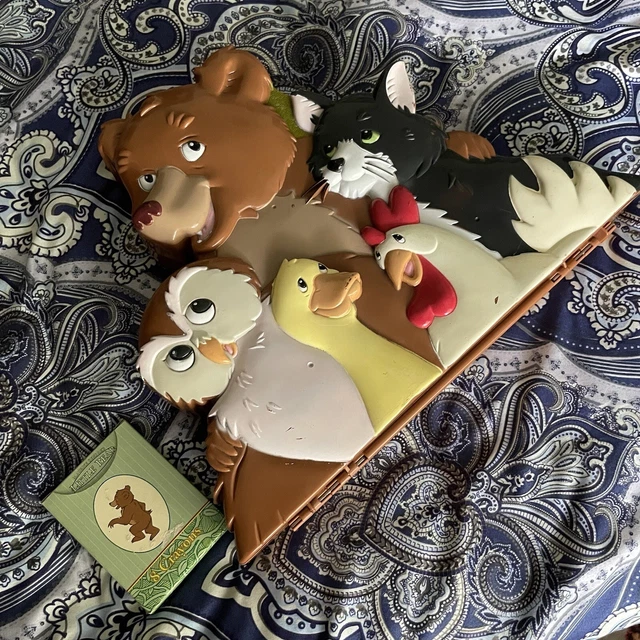 LITTLE BEAR MAURICE SENDAK'S TOY CARRYING CASE 14" NICK JR 1999 Crayons ...