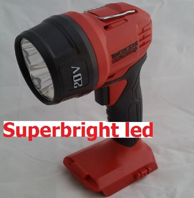 WORKZONE LED WORKLIGHT Skin Xfinity 20V Cordless Led Power Torch Tool ...