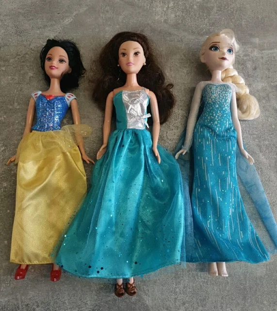 DISNEY DOLL BUNDLE x 3 Elsa Snow White (Pls Read) £9.99 - PicClick UK