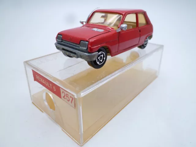 VINTAGE MAJORETTE 257 RENAULT 5 IN ORIGINAL BOX 1970s £15.35 - PicClick UK