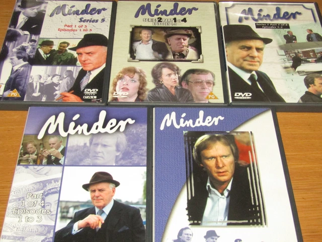 5 X MINDER DVD Bundle Dennis Waterman, George Cole, 15 Episodes £8.99 ...