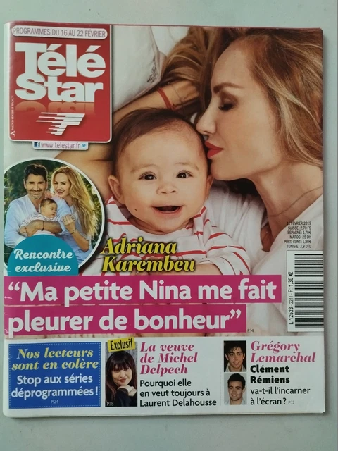 STAR 11/02/2019 TV; Adriana Karembeu mom/gregory lemarchal-clement ...