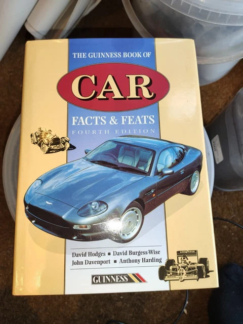 THE GUINNESS BOOK of Car Facts and Feats-David Hodges. 4th Edition ...