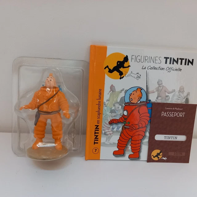 FIGURINE TINTIN COLLECTION Officielle - Tintin En Scaphandre Lunaire ...