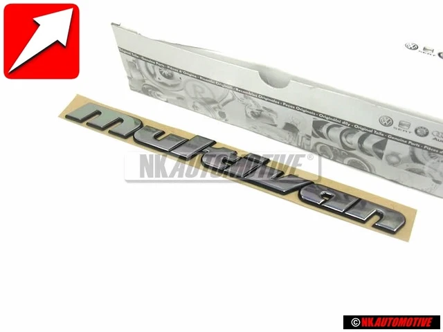 VW ORIGINAL MULTIVAN Arrière Inscription Emblème Logo Chrome ...