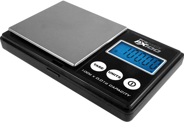 PROSCALE PX100 DIGITAL Scale 100g / 0.01g Fine Scale Coin Scale Gold ...