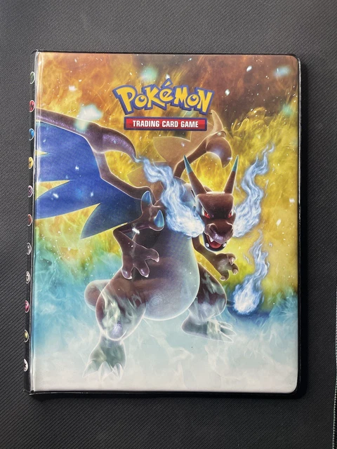 MEGA CHARIZARD XY M Flashfire Pokemon Binder Folder Card Holder 2014 A4 ...