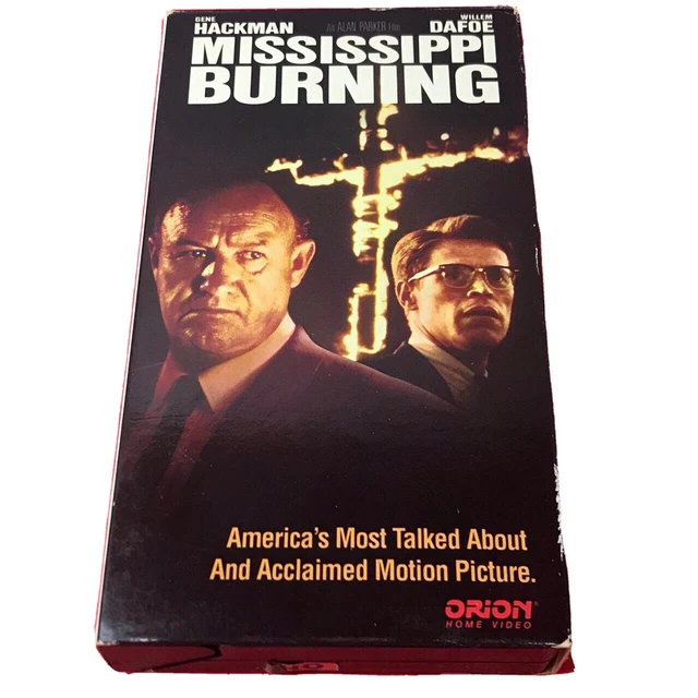 MISSISSIPPI BURNING VHS Tape Drama Gene Hackman £2.67 - PicClick UK