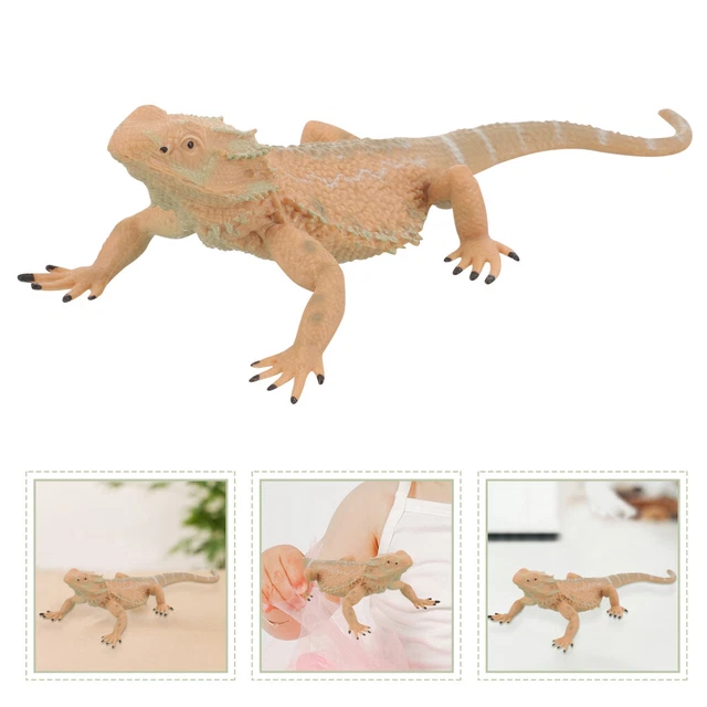 PLASTIC LIZARD MODEL Toy Child Statue Reptile Garden Statues £5.54 ...