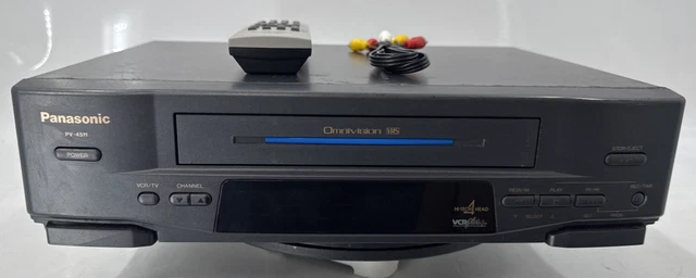 PANASONIC PV-4511 OMNIVISION Mono VCR/VHS Player Tested! EB-17376 £66. ...
