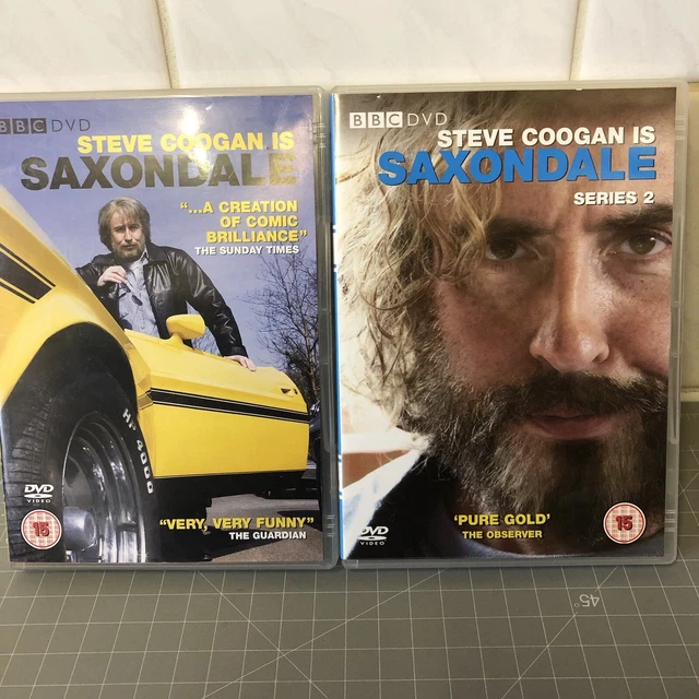 SAXONDALE DVD COMPLETE Series 1 and 2 - Steve Coogan -3 Discs £5.88 ...