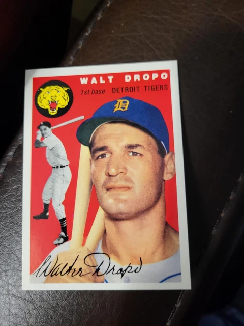 WALT DROPO 1994 Topps Archives 1954 réimpression tigres de Detroit #18 ...