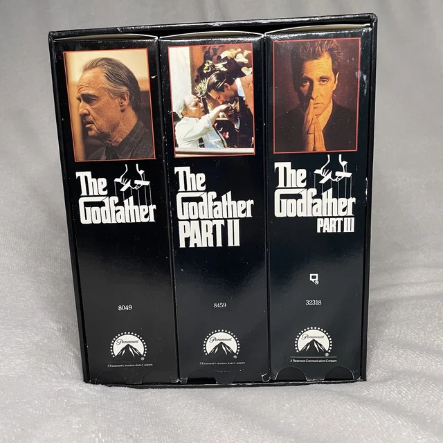 THE GODFATHER TRILOGY Collection VHS Lot All 6 Tapes. Preowned £9.30 ...