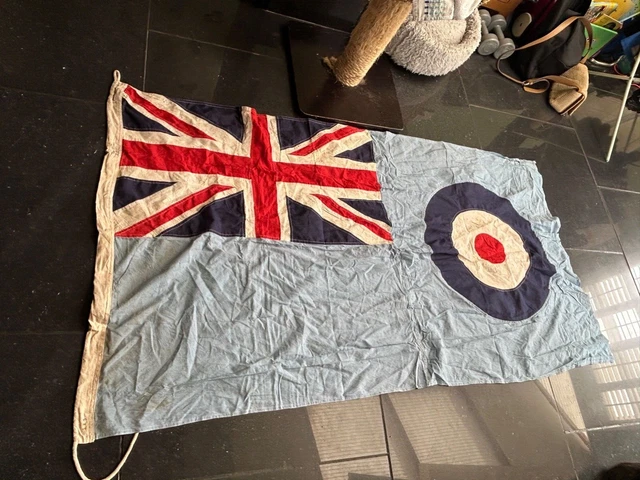 ORIGINAL 1942 Dated Ww2 Raf Royal Air Force Flag £3.20 - PicClick UK