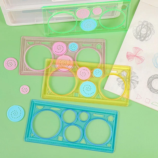 CREATIVE MAGICAL DRAWING Ruler Beautiful Symmetrical Drawing Ruler ...