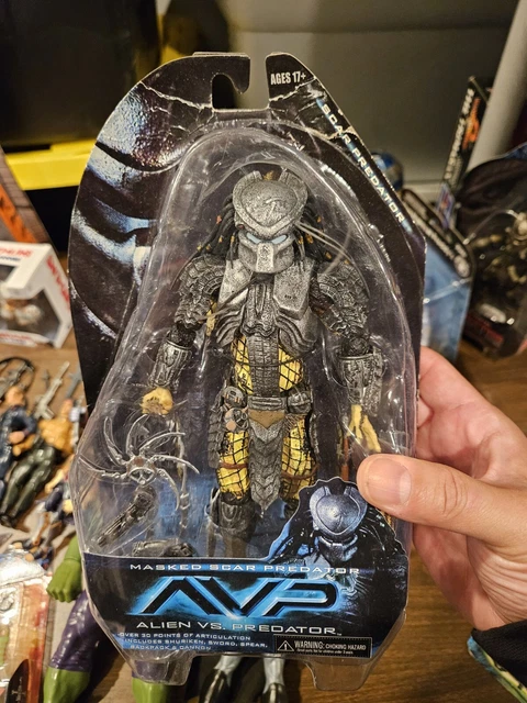 NECA ALIEN VS Predator Series 15 Masked Scar Predator 8 inch Action ...