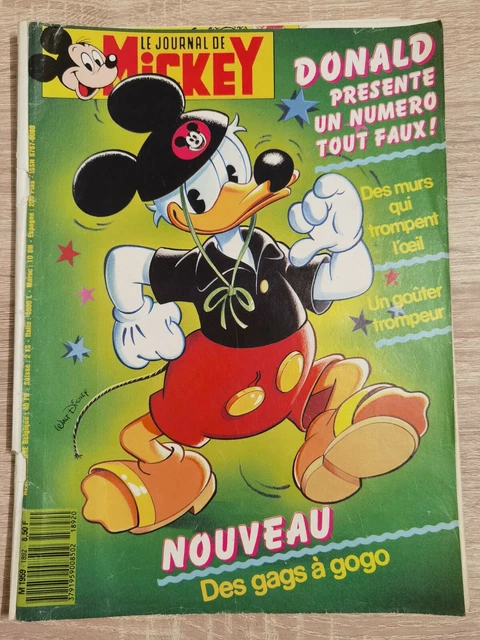 WALT DISNEY LE Journal De Mickey Des Gags A Gogo N°1892 (3C) EUR 11,10 ...