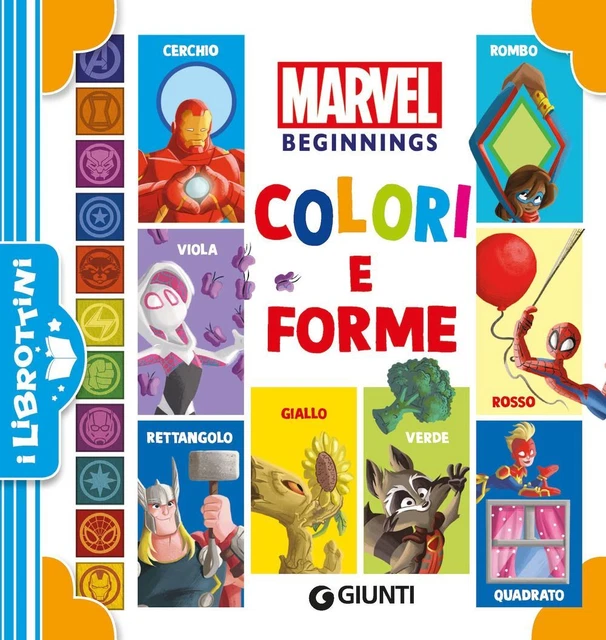 LIBRO NUOVO - Colori E Forme. Marvel Beginnings. Ediz. A Colori ...