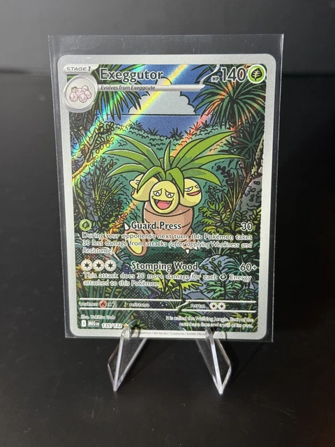 POKEMON - MEGA Evolution - Exeggutor Illustration Rare ME01: 135/132 NM ...