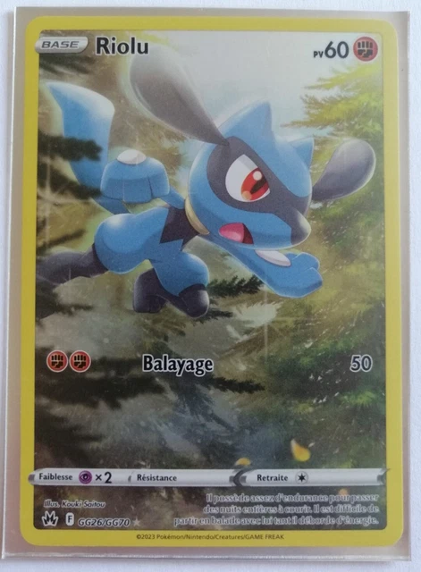 CARTE POKÉMON RIOLU FULL ART EB12. 5 ZENITH SUPREME GG26/GG70 NEUVE VF EUR 6,00 - PicClick FR