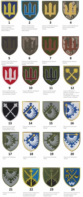 UKRAINE KRIEG MILITÄR Moral Patch SET mit 8 Patches für Ihre Wahl EUR ...