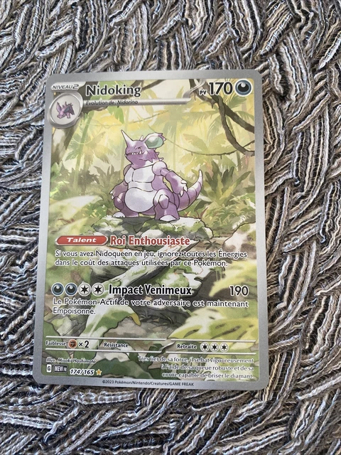 CARTE POKEMON ECARLATE et violet 151 Nidoking 174/165 Fr EUR 16,00 - PicClick FR