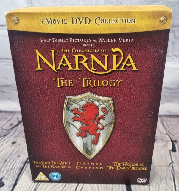 WALT DISNEY THE Chronicles of Narnia The Trilogy Triple 3 DVD Box Set ...