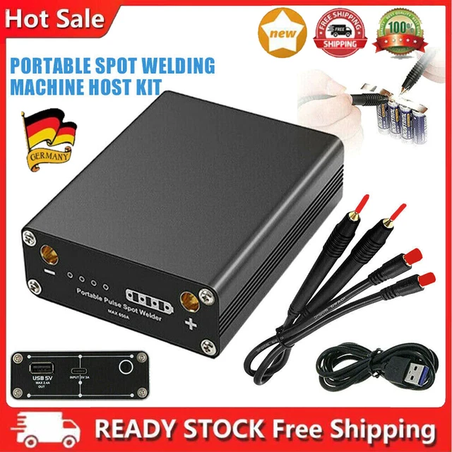 AKKU PUNKTSCHWEISSGERÄT-SPOT WELDER Battery Punktschweißen-Punktschweißmaschine EUR 39,99 ...