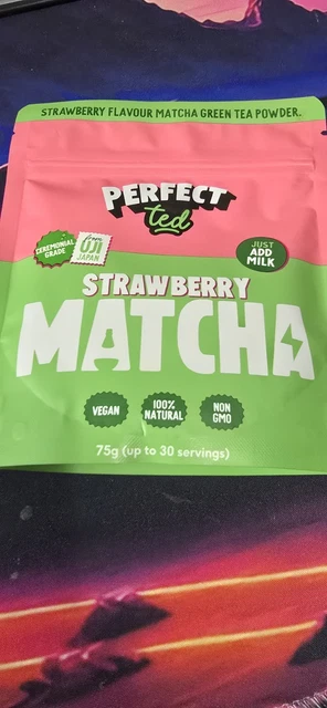 PERFECT TED NEW PISTACHIO Matcha Green Tea Powder 75g £6.99 - PicClick UK