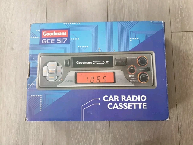 GOODMANS ATS AUTO Reverse 20 watts Car Radio/Tape Player. Working ...