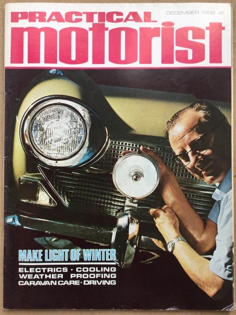 PRACTICAL MOTORIST MAGAZINE - December 1966 - Cortina, Imp Sport ...