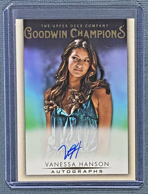 VANESSA HANSON 2021 Upper Deck Goodwin Champions Auto #A-VH SP $93.02 ...