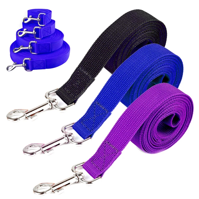 DOG & HORSE Training Tracking Leash Webbing Long Line Lunge Leads ...