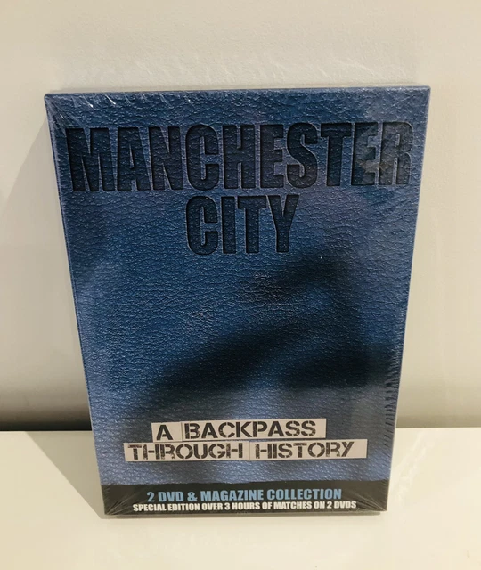 MANCHESTER CITY A Back Pass Through History 2 DVD & Magazine Collection ...