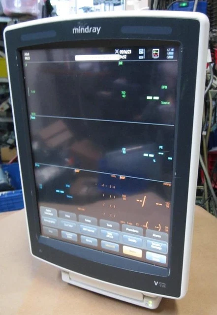 MINDRAY V12 MONITOR REF 0998-00-1800-101 includes V-DOCK i $329.00 ...