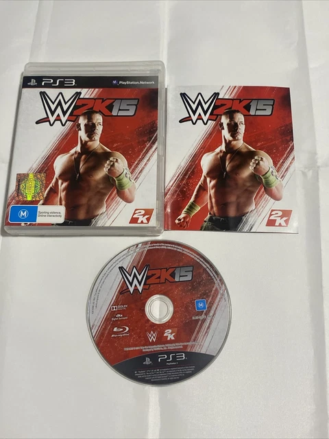 WWE 2K15 PS3 Game PlayStation 3 Game AUS PAL *FREE SHIPPING* Wrestling ...