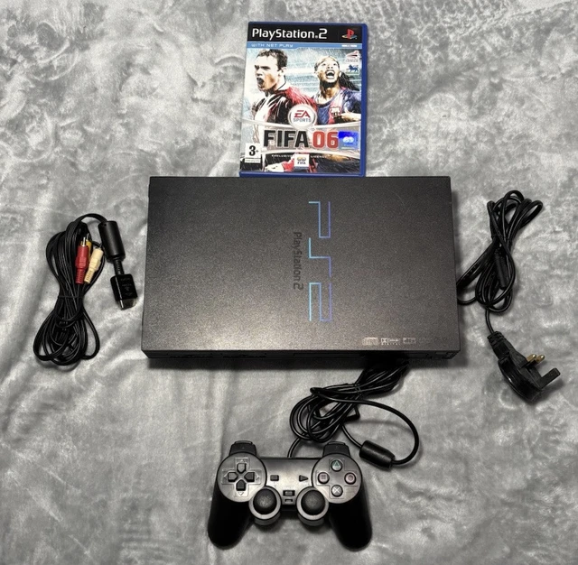 PLAYSTATION 2 PS2 Phat Console Bundle SCPH-30003 Controller + Game ...