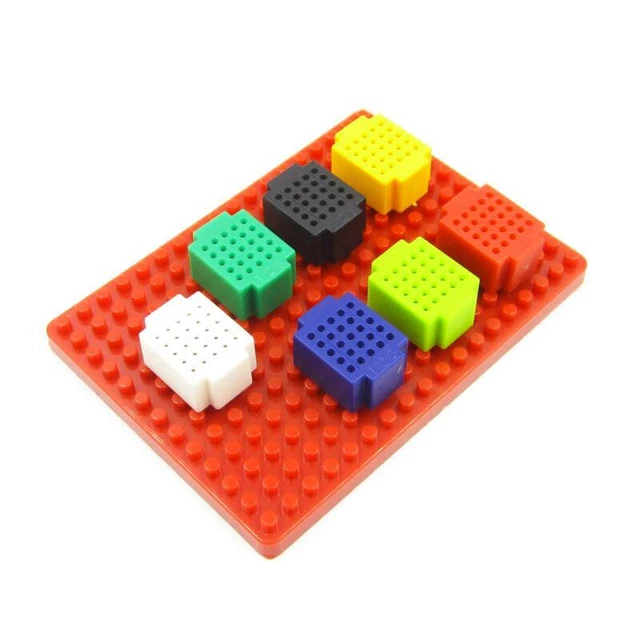 25 TIE POINT Mini Breadboard Protoboard Adapter for DIY Electronics £2. ...
