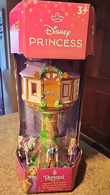NIB DISNEY PARKS 2024 Tangled Rapunzel Tower Playset Flynn Maximus £44.70 - PicClick UK