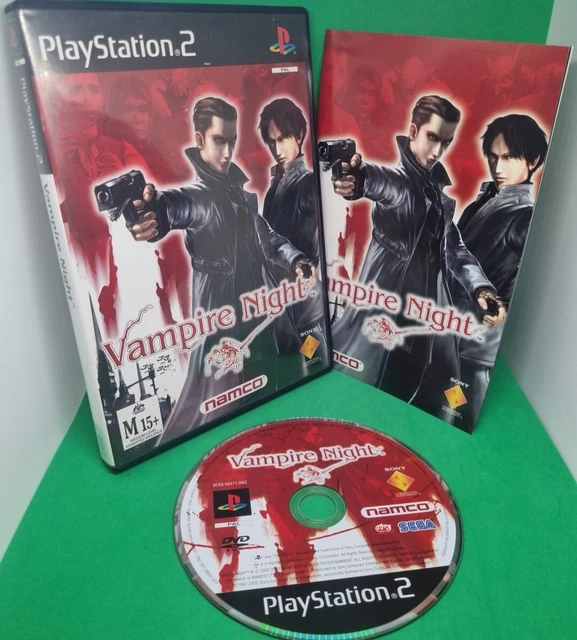 VAMPIRE NIGHT COMPLETE Videogame Sony PlayStation 2 PS2 PAL Namco w ...
