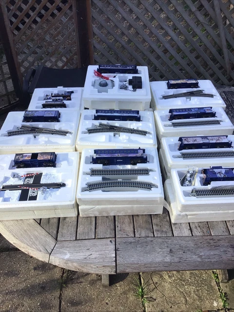 BACHMAN HAWTHORNE VILLAGE moonlight express train set £80.00 - PicClick UK