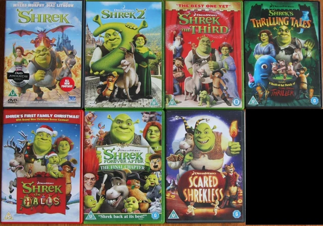 SHREK/SHREK 2 (DVD, 2004) £5.99 - PicClick UK