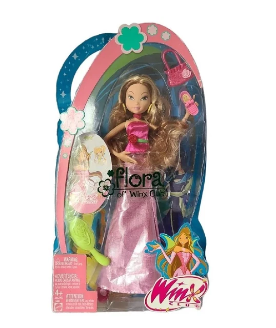MATTEL WINX CLUB Dance Night Flora Fate Barbie Doll Toy figure Mattel £ ...