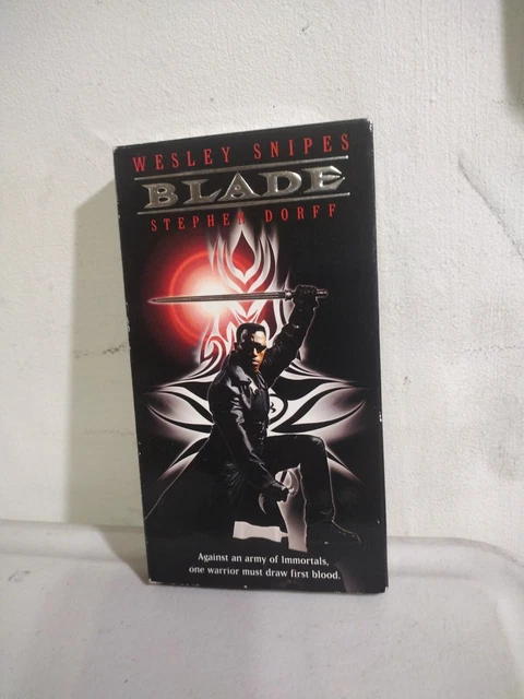 BLADE VHS MARVEL Wesley Snipes Stephen Dorff 1998 £6.36 - PicClick UK
