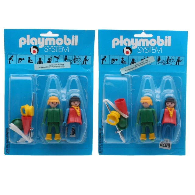 PLAYMOBIL SYSTEM 3264 Exclusive Set Blister Pack Chasseur Demoiselle Robin... EUR 413,44 ...